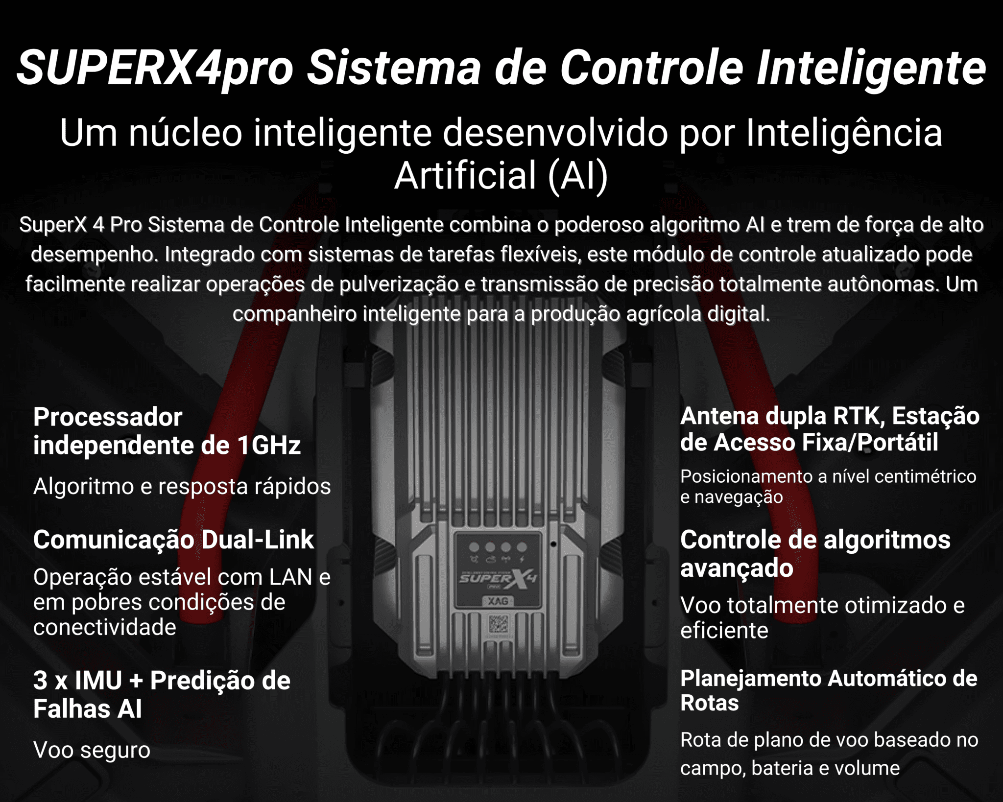 XAG P100 - Megadrone Brasil