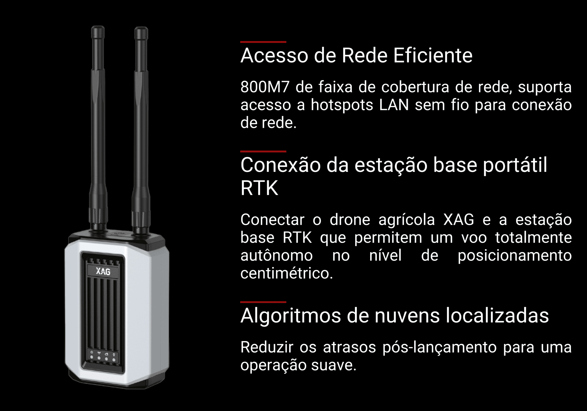 XAG P100 - Megadrone Brasil